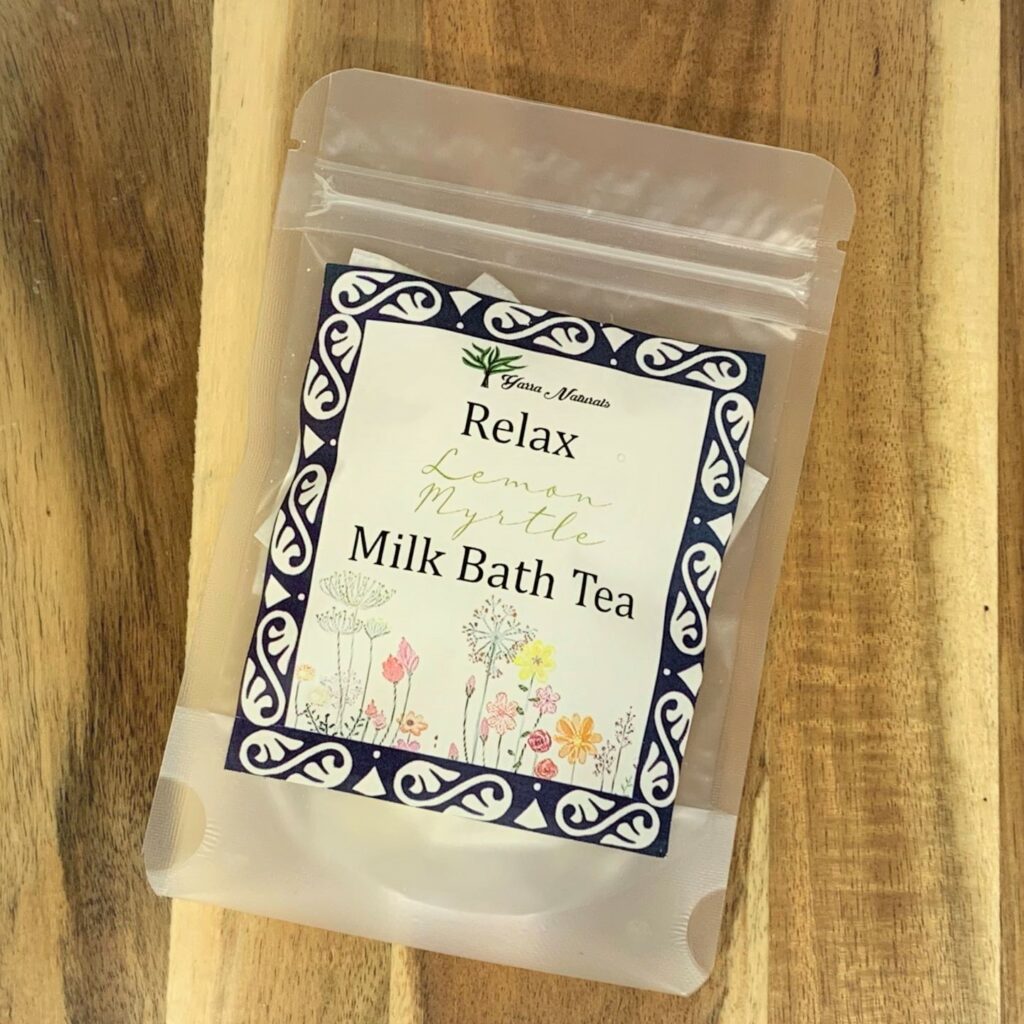 Relax - Lemon Myrtle Bath Tea | Yarra Naturals