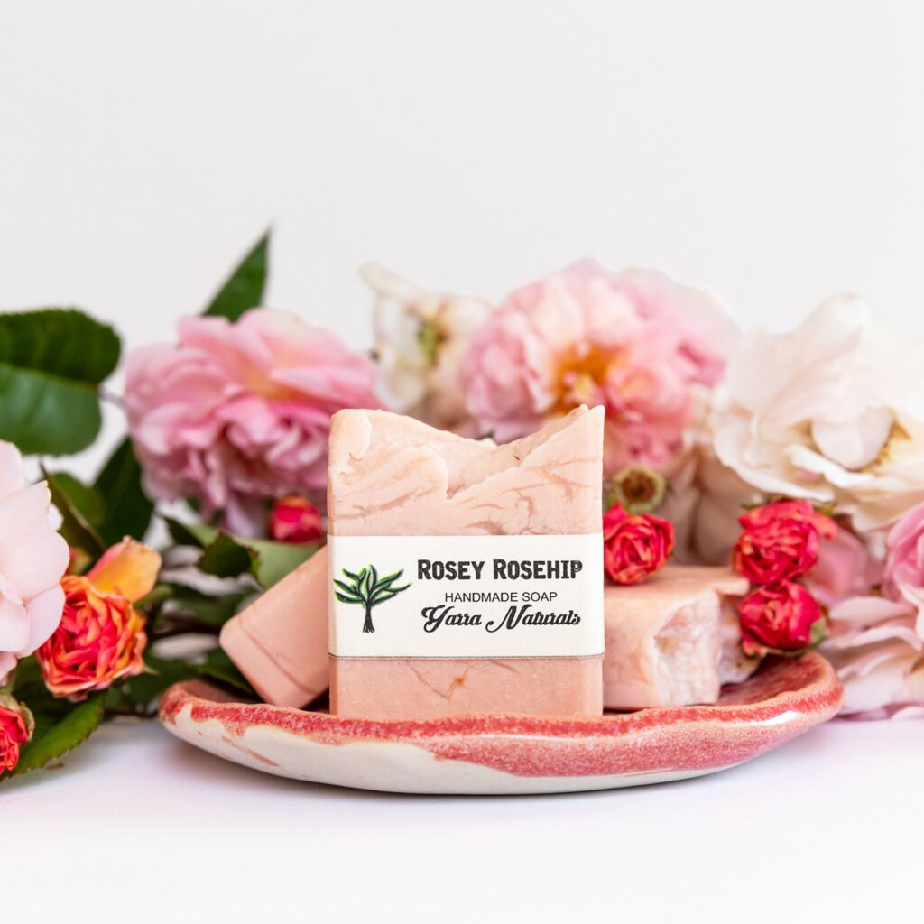 Rosey Rosehip - Guest or Favour Soap - Seconds | Yarra Naturals