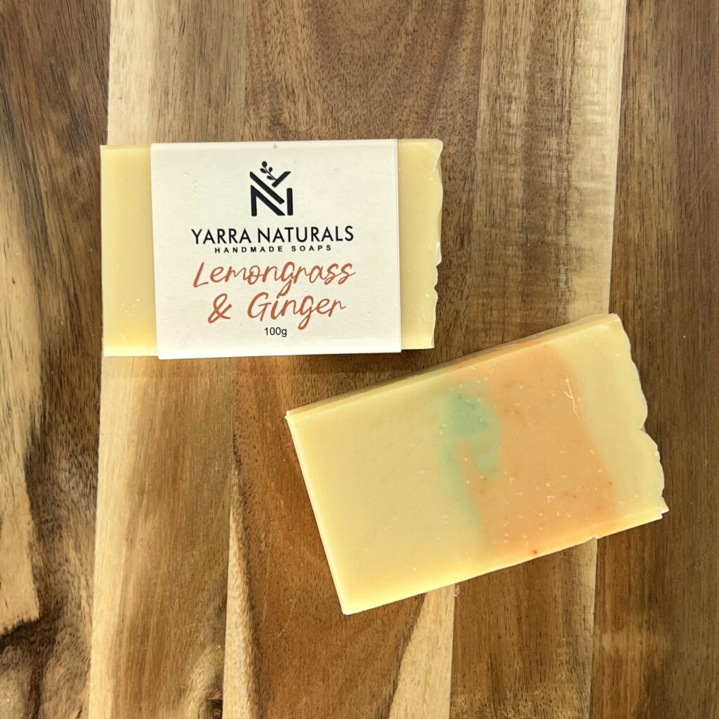 Lemongrass & Ginger Soap Bar | Yarra Naturals