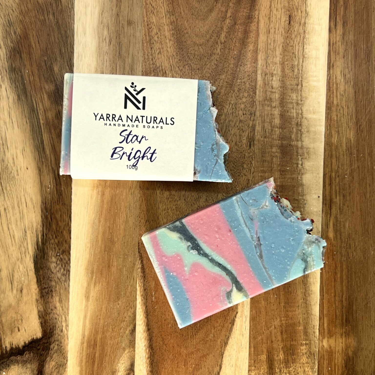 Star Bright Soap Bar (with Biodegradable Glitter) | Yarra Naturals