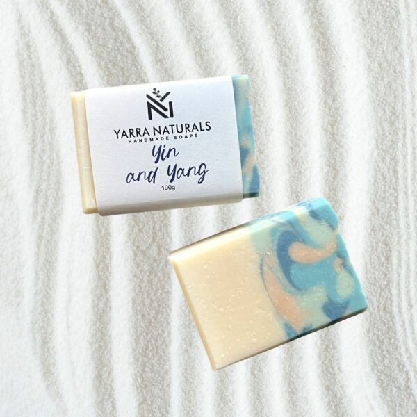 Yin and Yang (May Chang, Orange & Basil) Soap Bar | Yarra Naturals