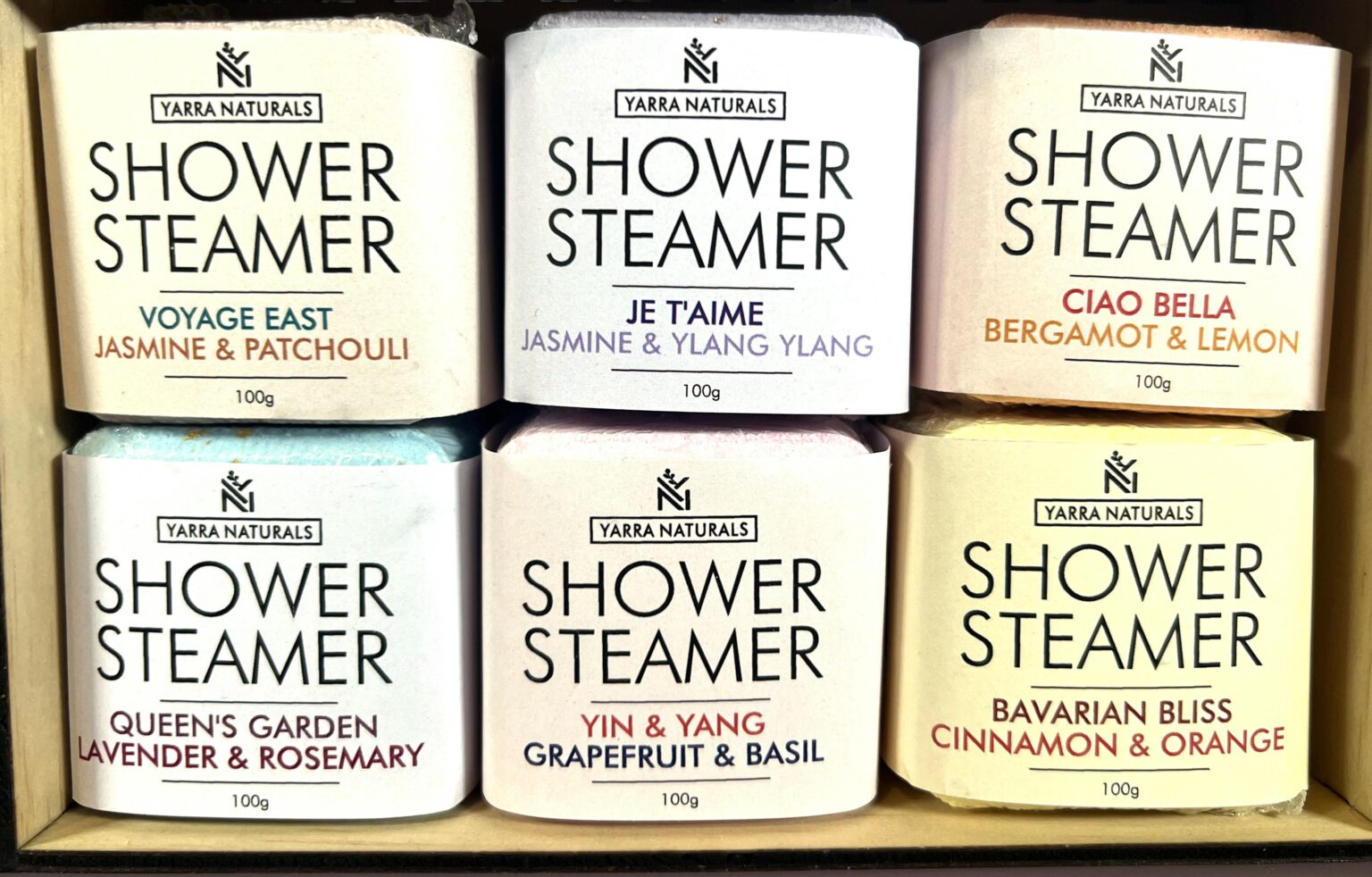 Travel The World Shower Steamers (6 Pack) with Keepsake Wooden Box ...