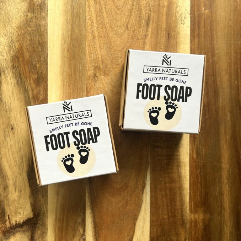 Antibacterial Foot Soap - Smelly Feet Be Gone + Silky Smooth Feet (90g ...